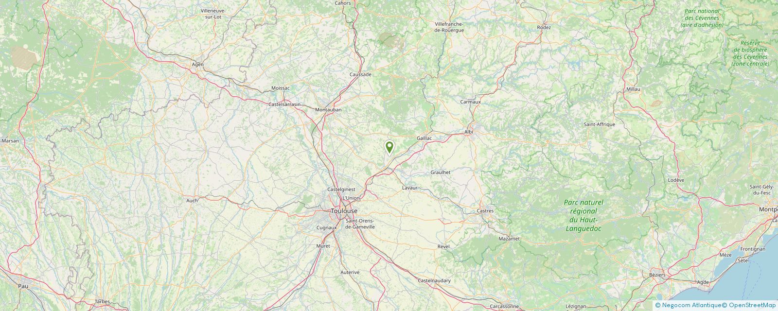 Lac des Auzerals - Sites Naturels à Rabastens - Guide Tarn Aveyron